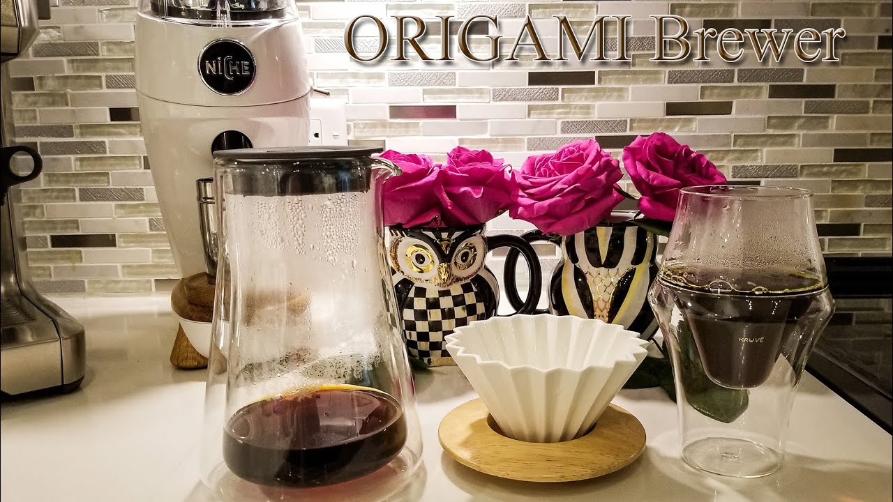 First Time Using the Origami Brewer - YouTube