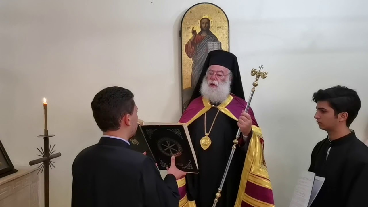 Η Θεία Λειτουργία του Αγίου Μάρκου στους τάφους των Αγίων Γαβριήλ και ...