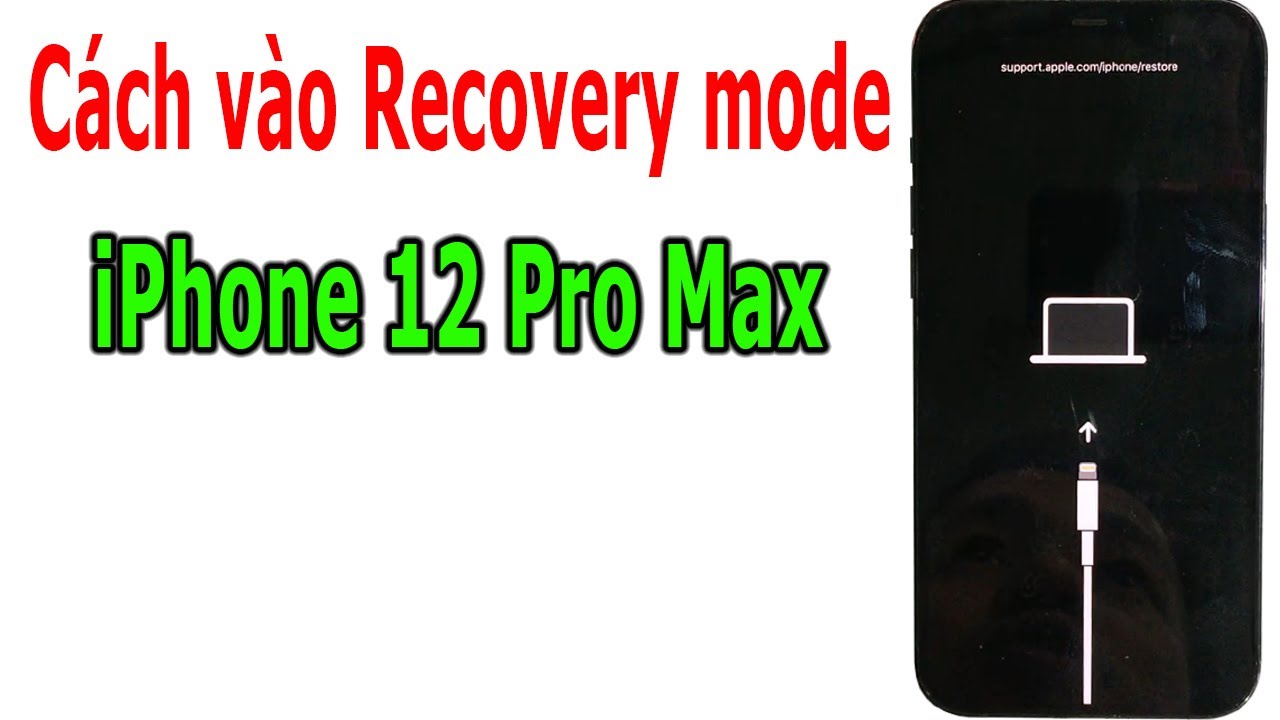 Cách vào chế độ RECOVERY iPhone 12 Pro Max - YouTube