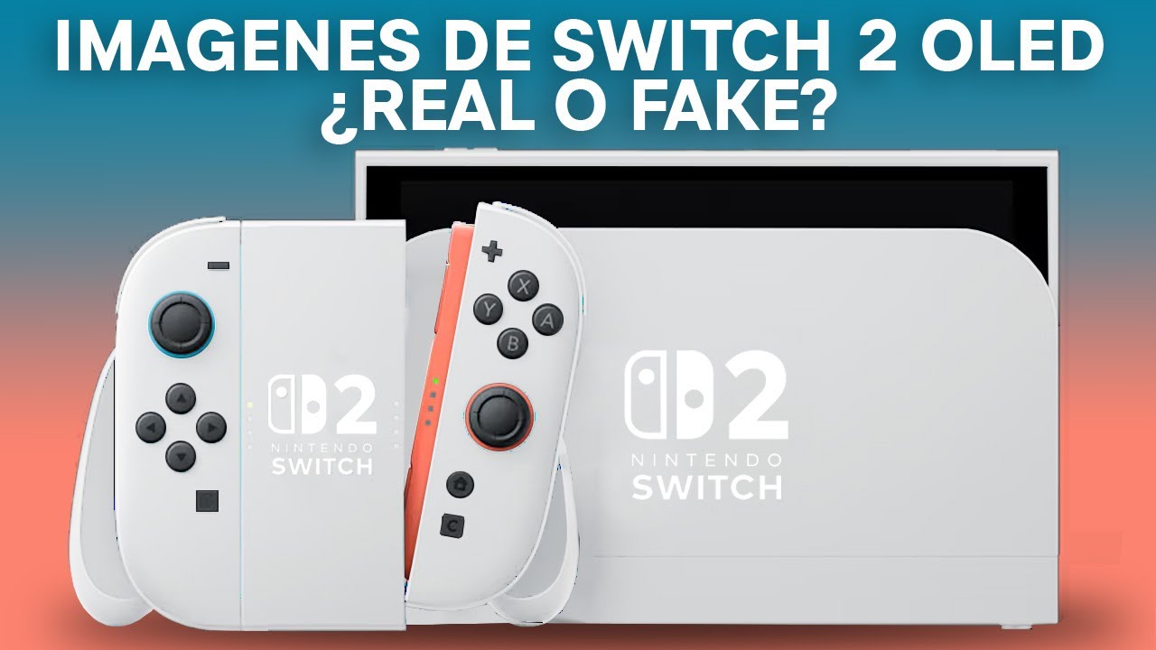 SE FILTRAN IMAGENES DE NINTENDO SWITCH 2 OLED ¿REAL O FAKE? - YouTube