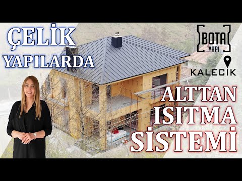 ÇELİK YAPILARDA ALTTAN ISITMA SİSTEMİ KALECİK ŞANTİYESİ