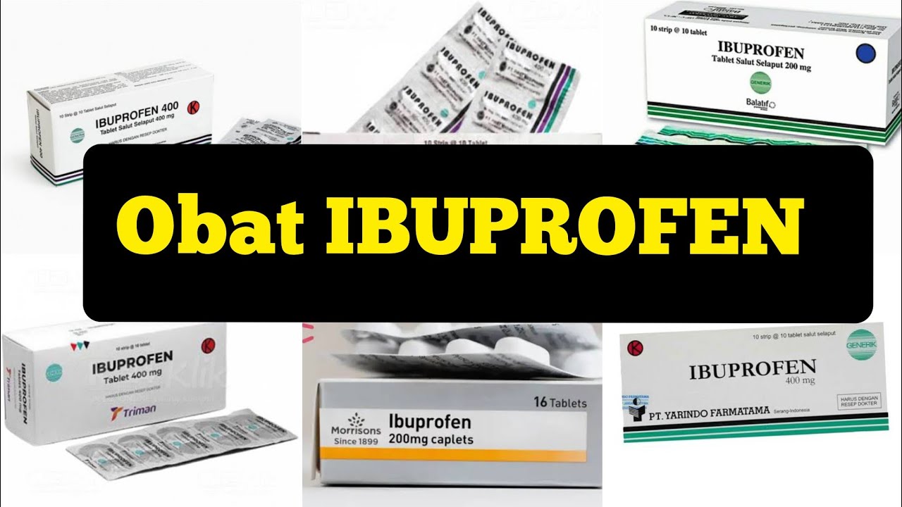 IBUPROFEN obat apa - YouTube