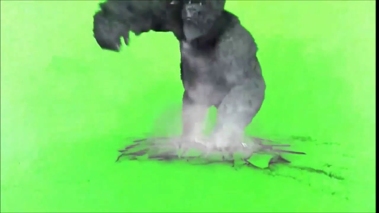 King Kong in Green Screen Effect. By:- Green Screen Studio. - YouTube