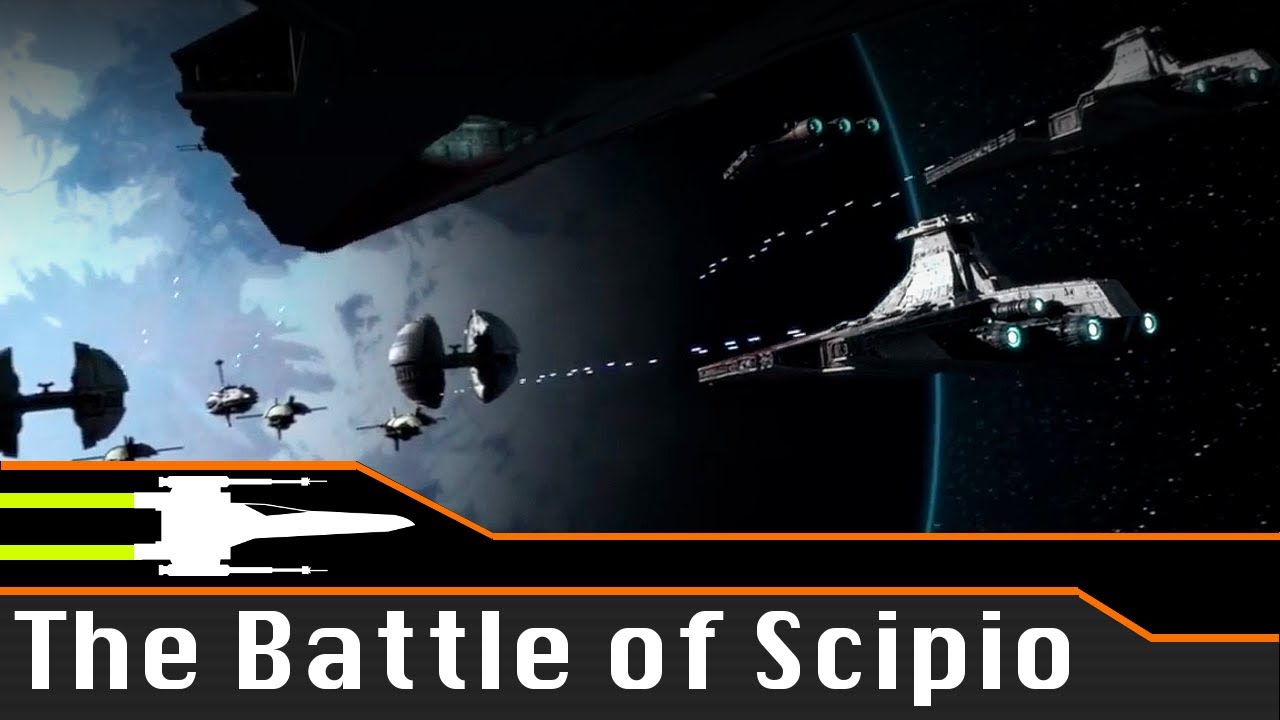 The Battle of Scipio | Star Wars Canon Lore | Battle Analysis - YouTube