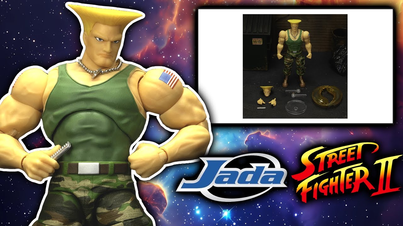 JADA TOYS STREET FIGHTER RELEASE FINAL PRODUCT PHOTOS OF GUILE!? HOW ...