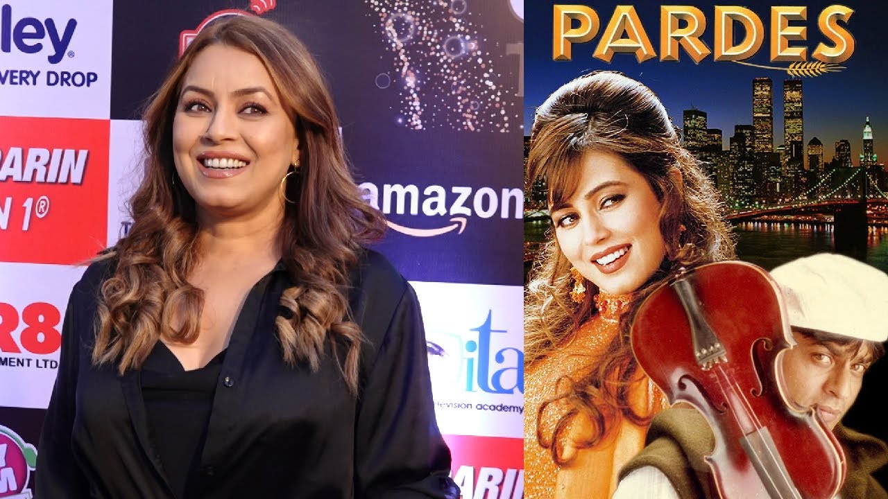 Pardes Film Actress Mahima Chaudhry At Indian Television Academy Awards ...