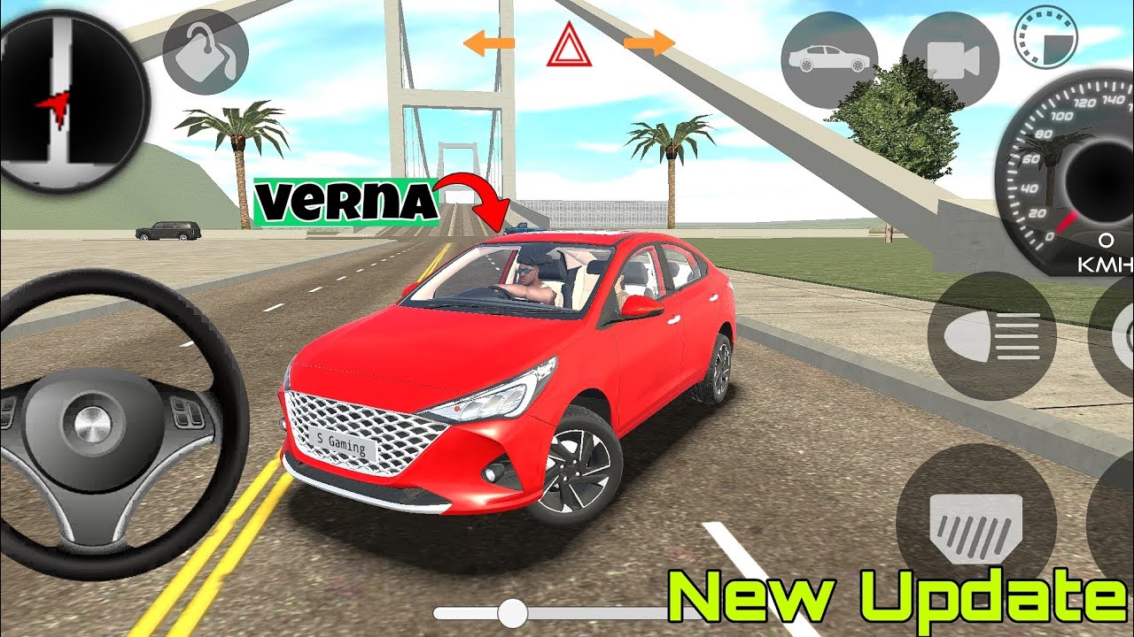 Verna 2023| verna top model car| verna modified car gameplay| indian ...