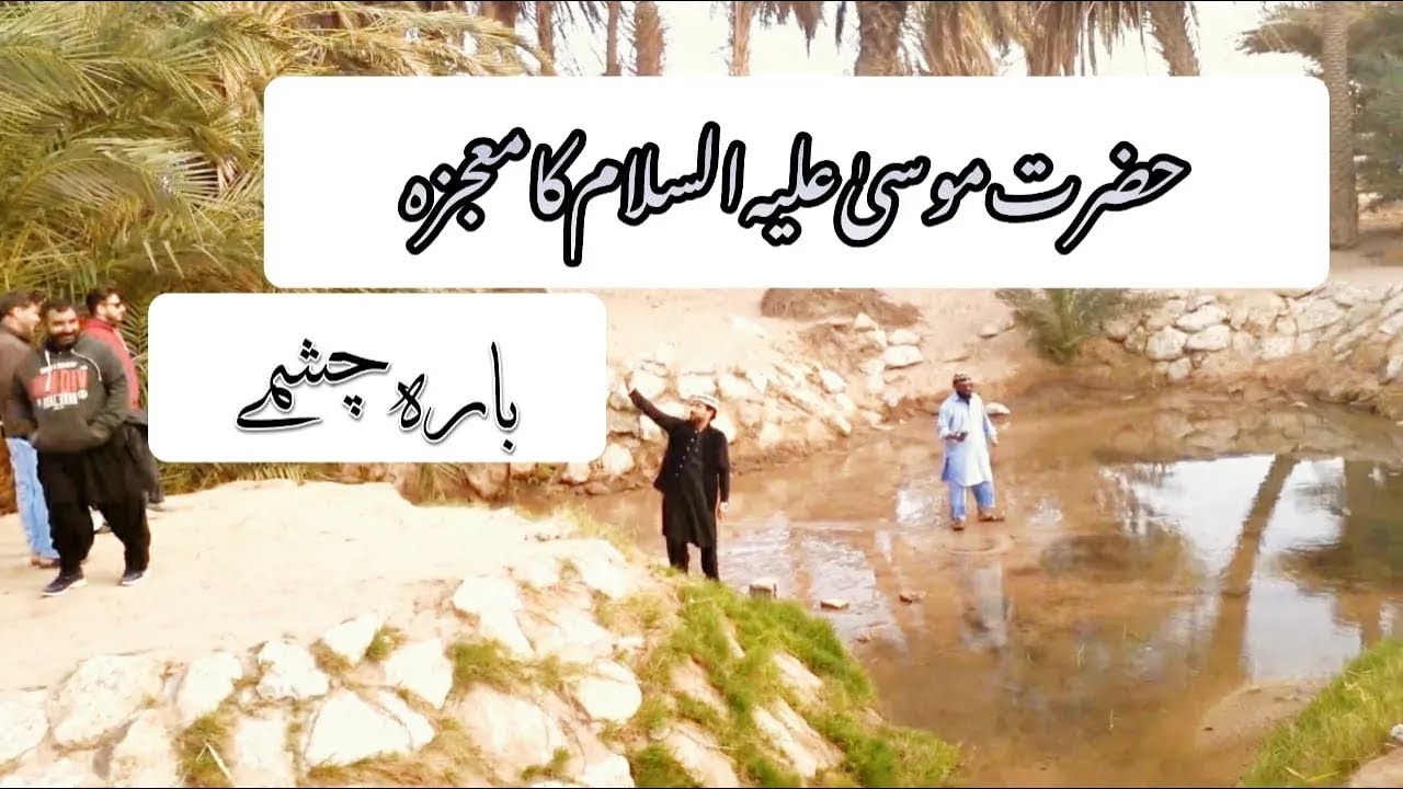 12 Springs of MUSA علیہ السلام |Well of Muses عين موسى| Maqna, A ...
