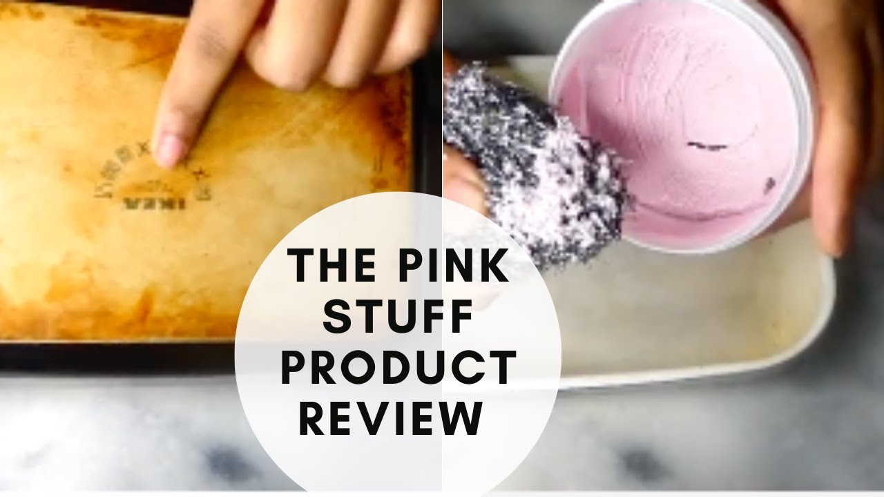 THE PINK STUFF HOW IT WORKS | HOW TO CLEAN OVEN DISH #thepinkstuff # ...