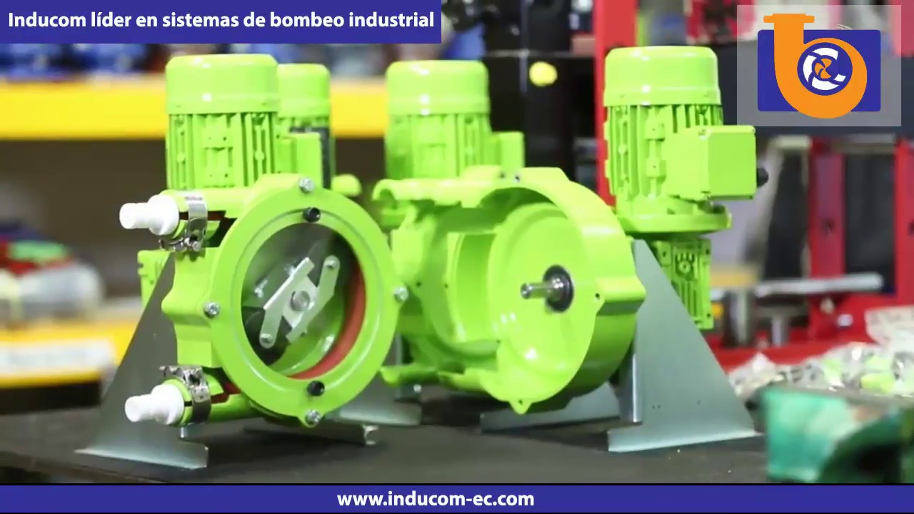 Funcionamiento de bombas peristáltica Inducom - YouTube