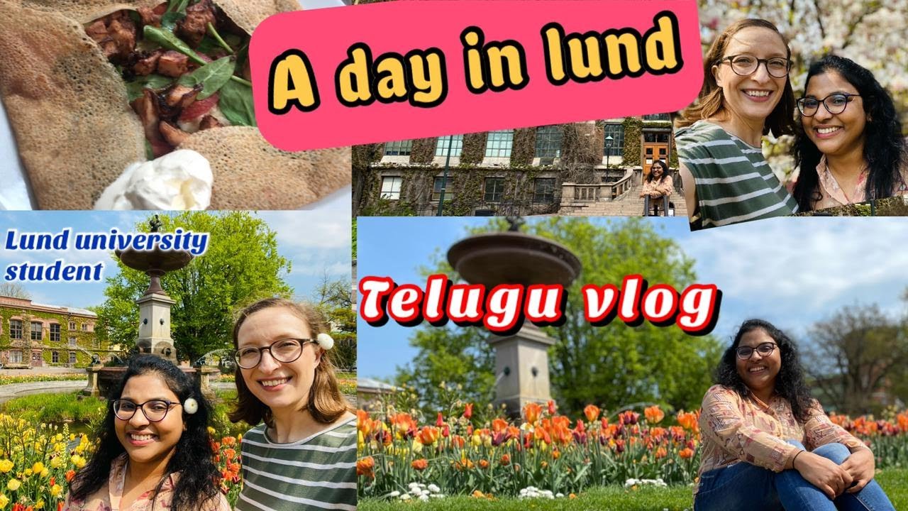 SWEDEN TELUGU VLOG | LUND UNIVERSITY STUDENT | LUND UNIVERSITY CAMPUS ...