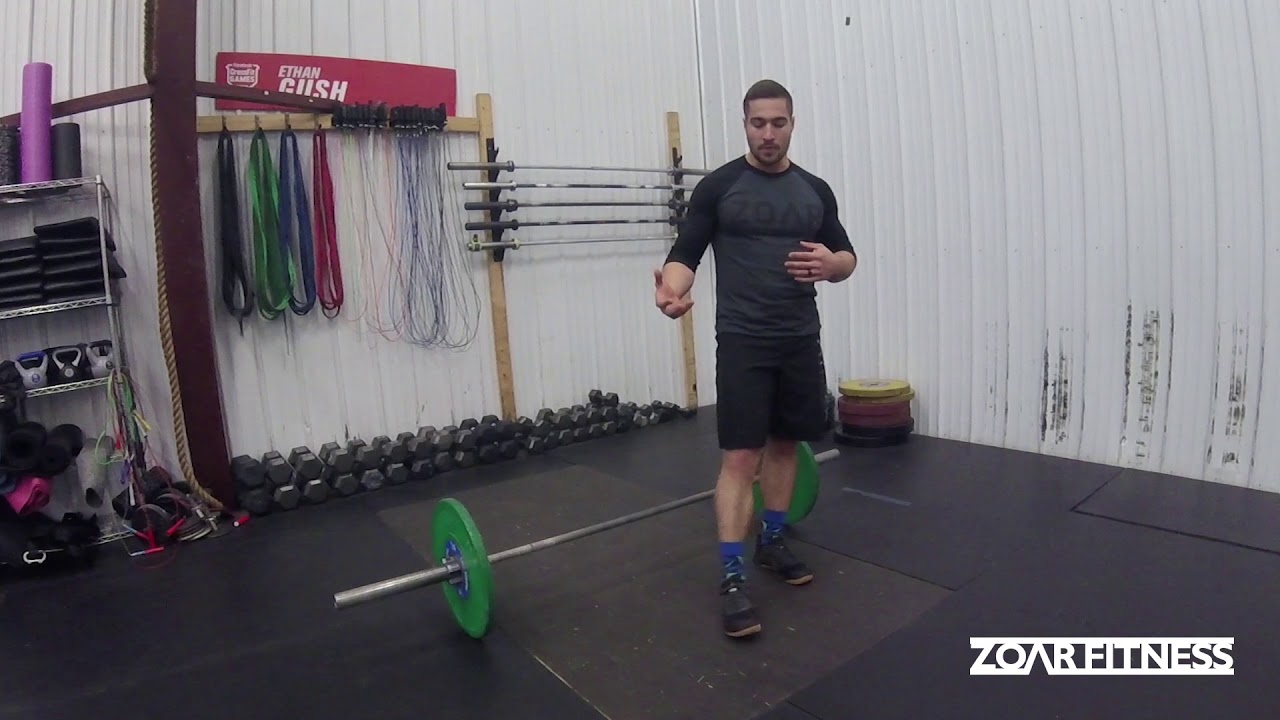 2 Ways to Cycle Light Squat Cleans Touch-N-Go - YouTube