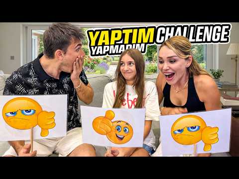 YAPTIM YAPMADIM CHALLENGE! UTANÇ VEREN YÜZ KIZARTICI SORULAR !
