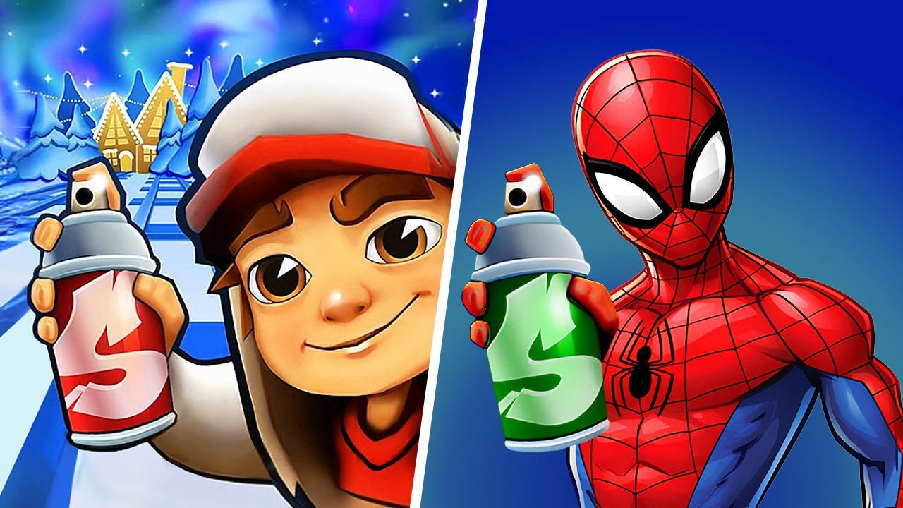 Subway Surfers VS Spider-man Subway Surf, Subway Surfers New Update ...