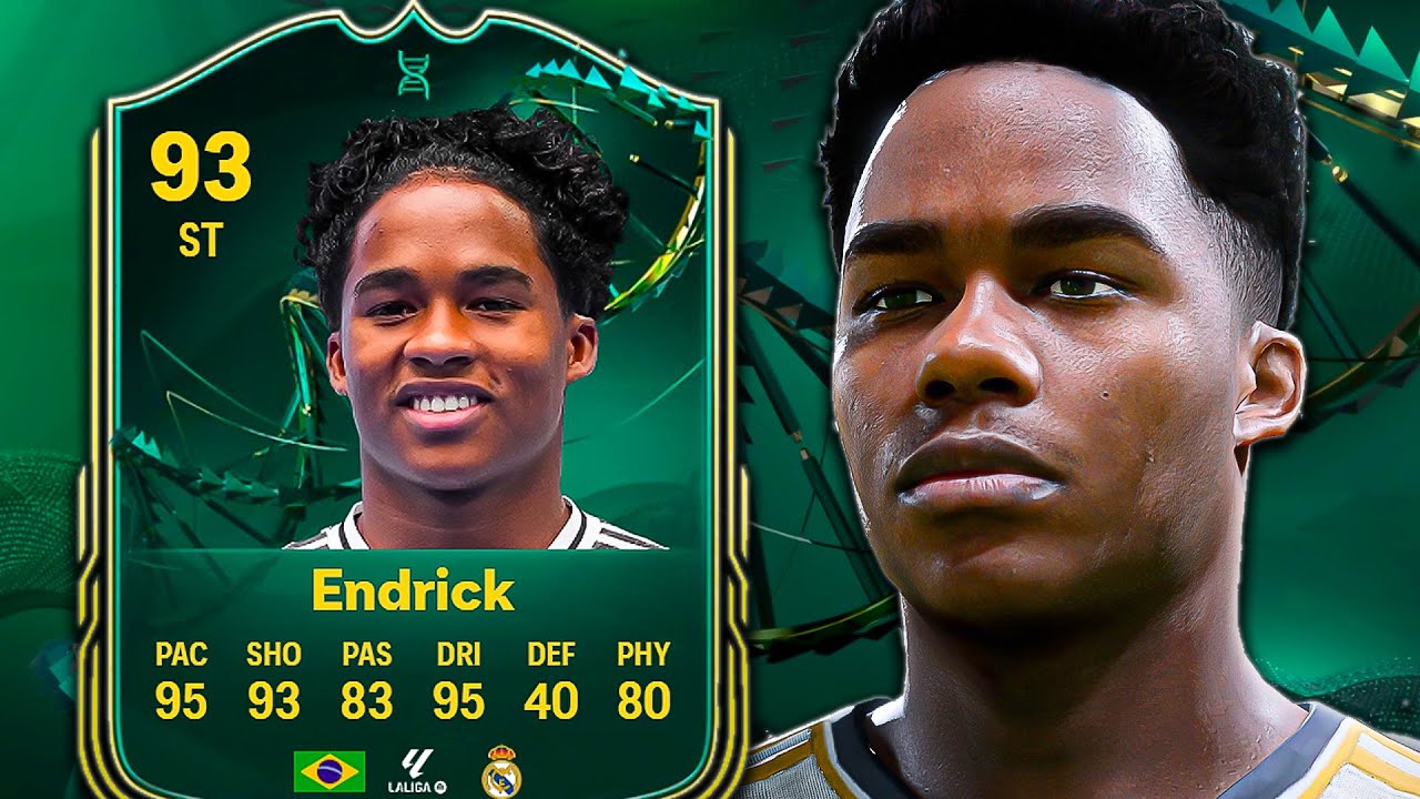 The Best Evolution in The Game 🚨 FC25 Endrick (Bobby 🤣) Review - YouTube