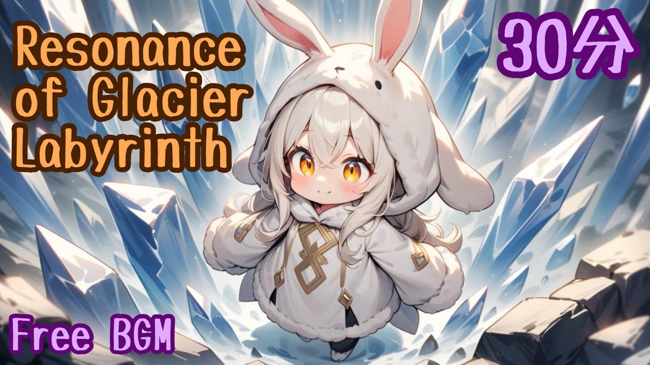 【フリーBGM】Resonance of Glacier Labyrinth【30分/chill/かっこいい/幻想的/配信用/動画用/作業用 ...