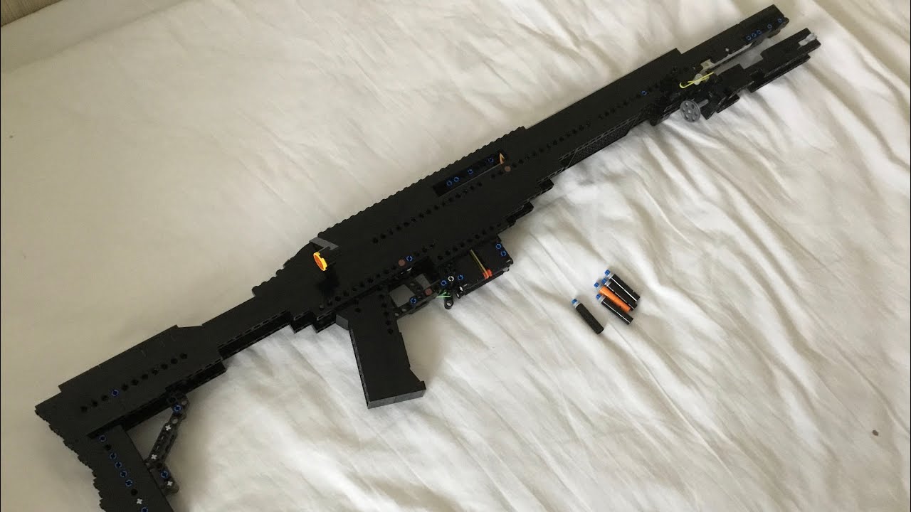 Lego Sniper Rifle Preview - YouTube