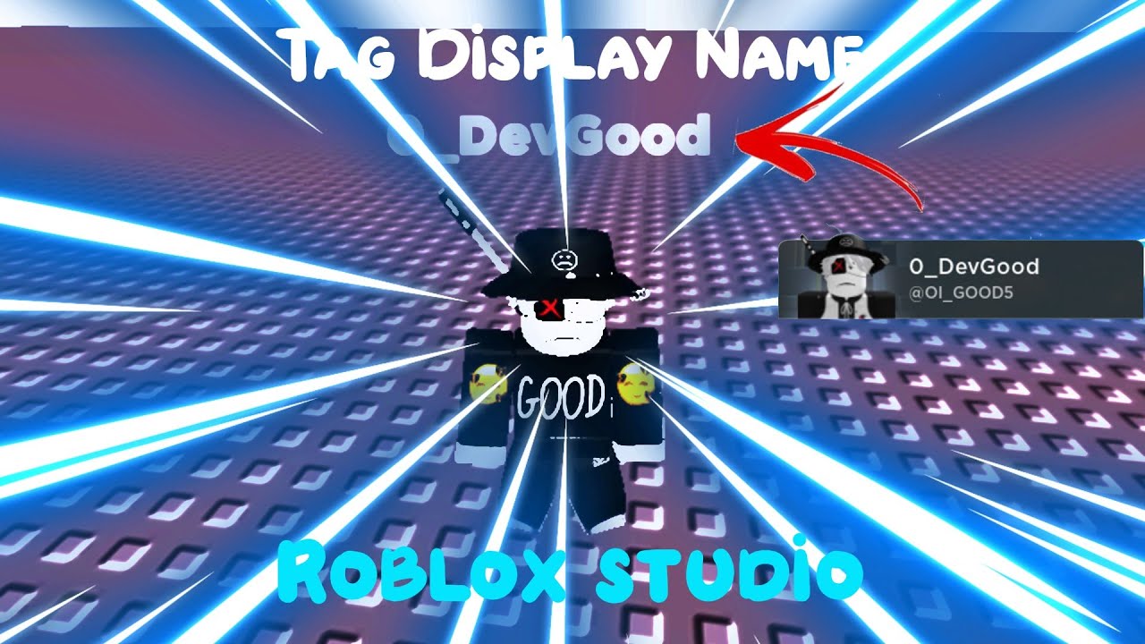 Como Fazer uma Name Tag do display name [Roblox Studio] - YouTube