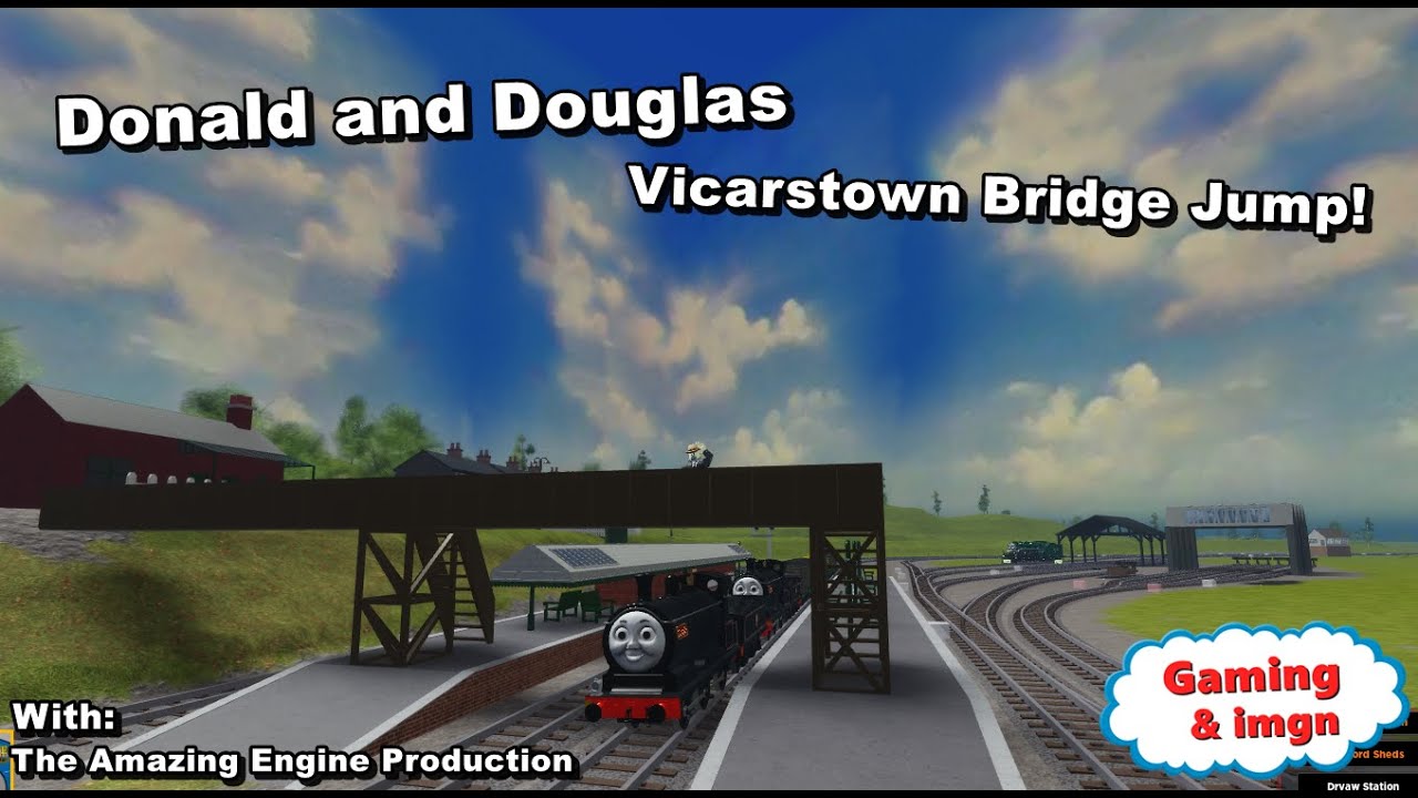 Donald And Douglas Vicarstown Bridge Jump! - YouTube