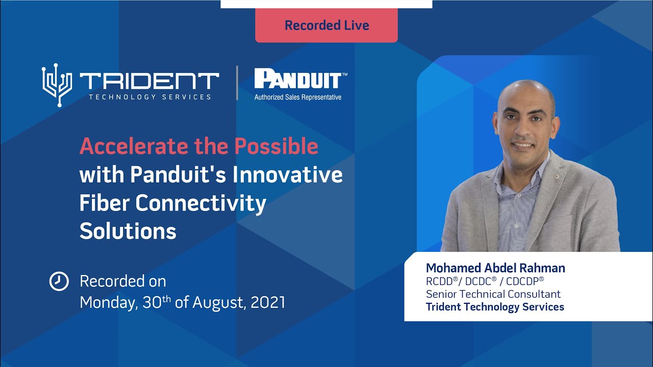 Accelerate the Possible With Panduit's Innovative Fiber Connectivity ...