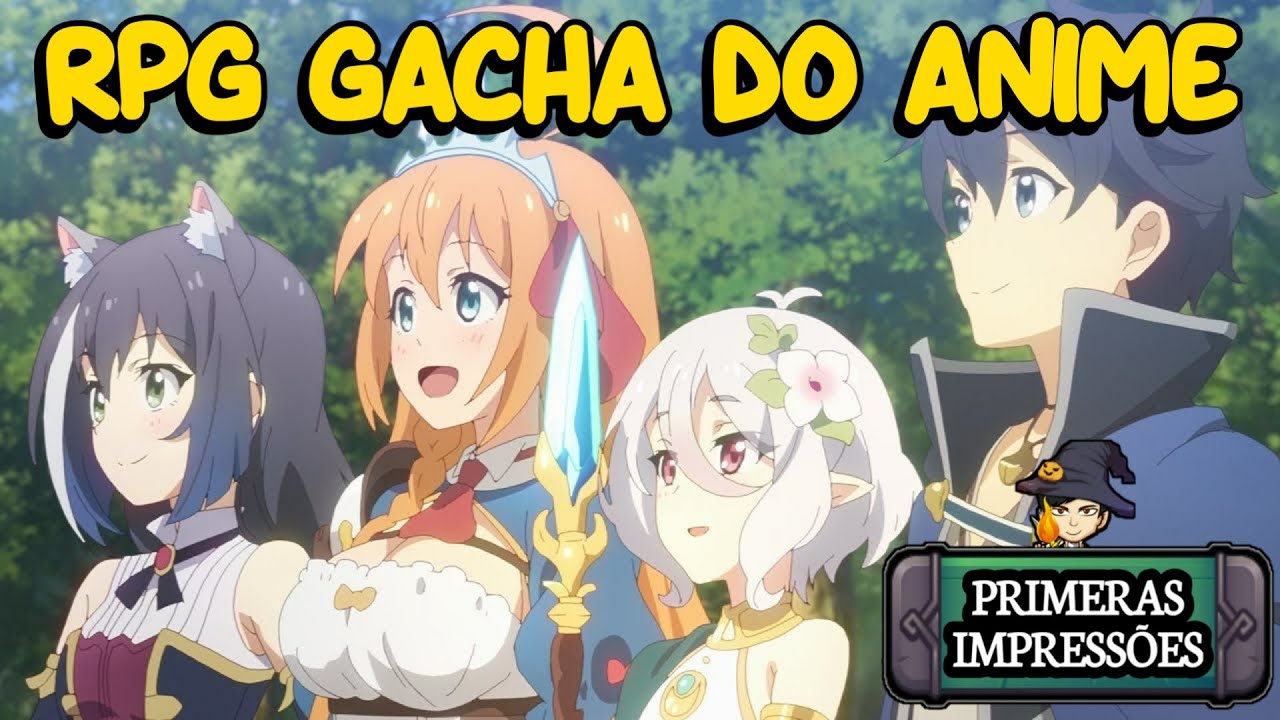 GACHA DO ANIME Princess Connect Re: Dive JOGO BONITO! GAMEPLAY FRACA ...