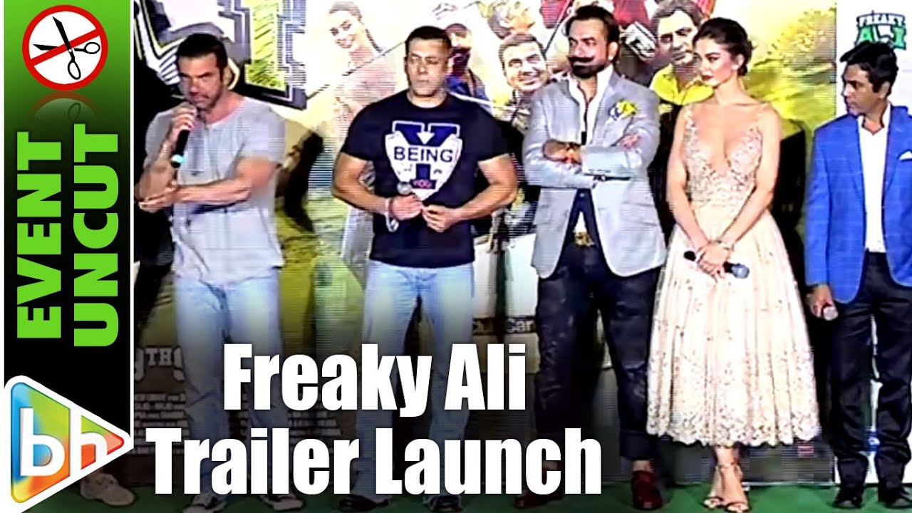 Freaky Ali Offical Trailer Launch | Salman Khan | Nawazuddin Siddiqui ...
