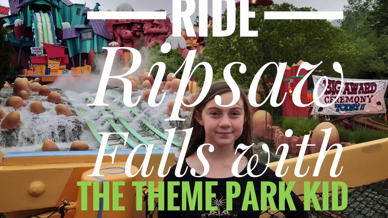 RIPSAW FALLS @Universal Studios Orlando FULL ride 2017 You will get WET ...