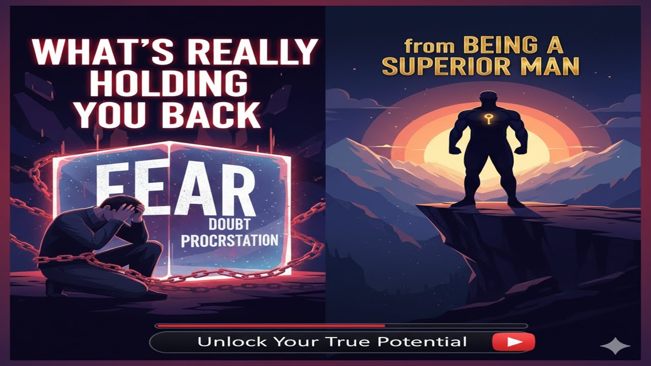 What's REALLY Holding You Back from Being a Superior Man | THE WAY OF ...