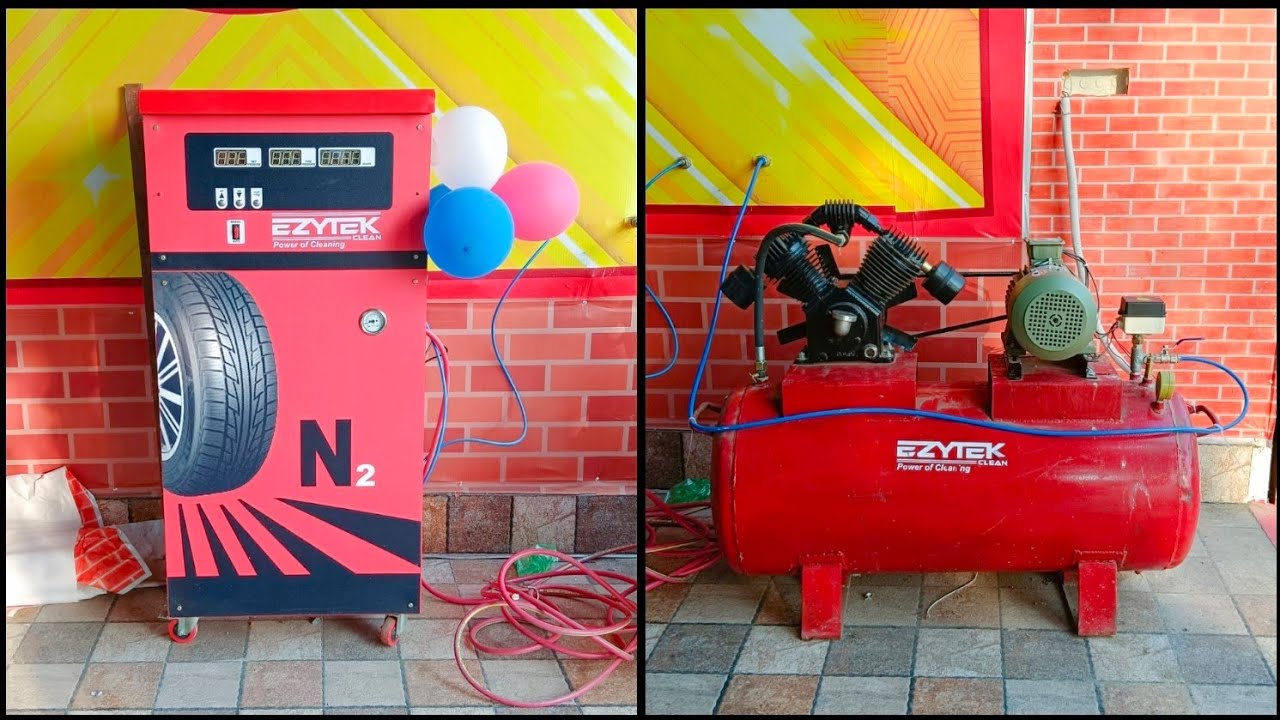 Nitrogen (N2) cum Air Inflator | Air Compressor | M : +91-9821491403 ...
