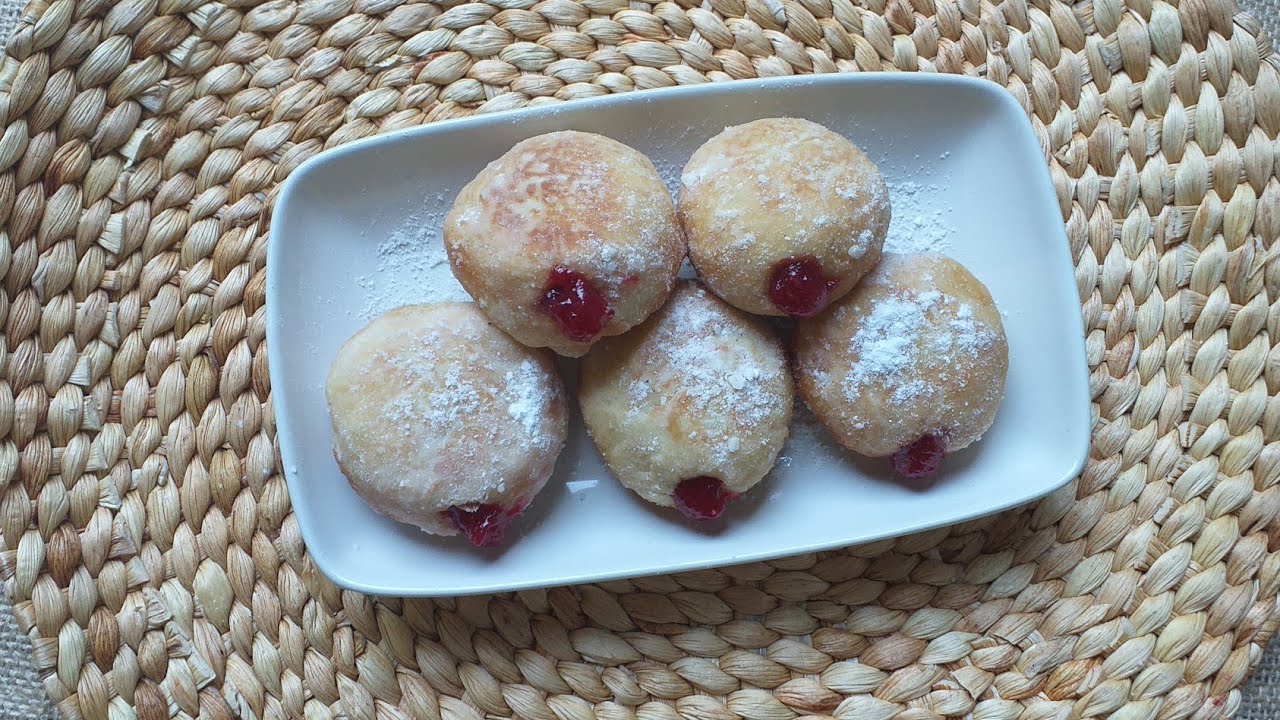 ROTI BOMBOLONI | No oven No mixer | Anti gagal - YouTube