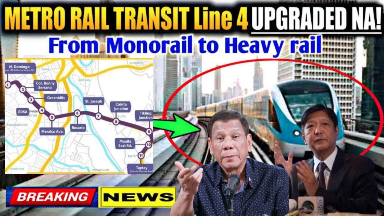 Mrt 4 project update 2023 Edsa to taytay rizal - YouTube