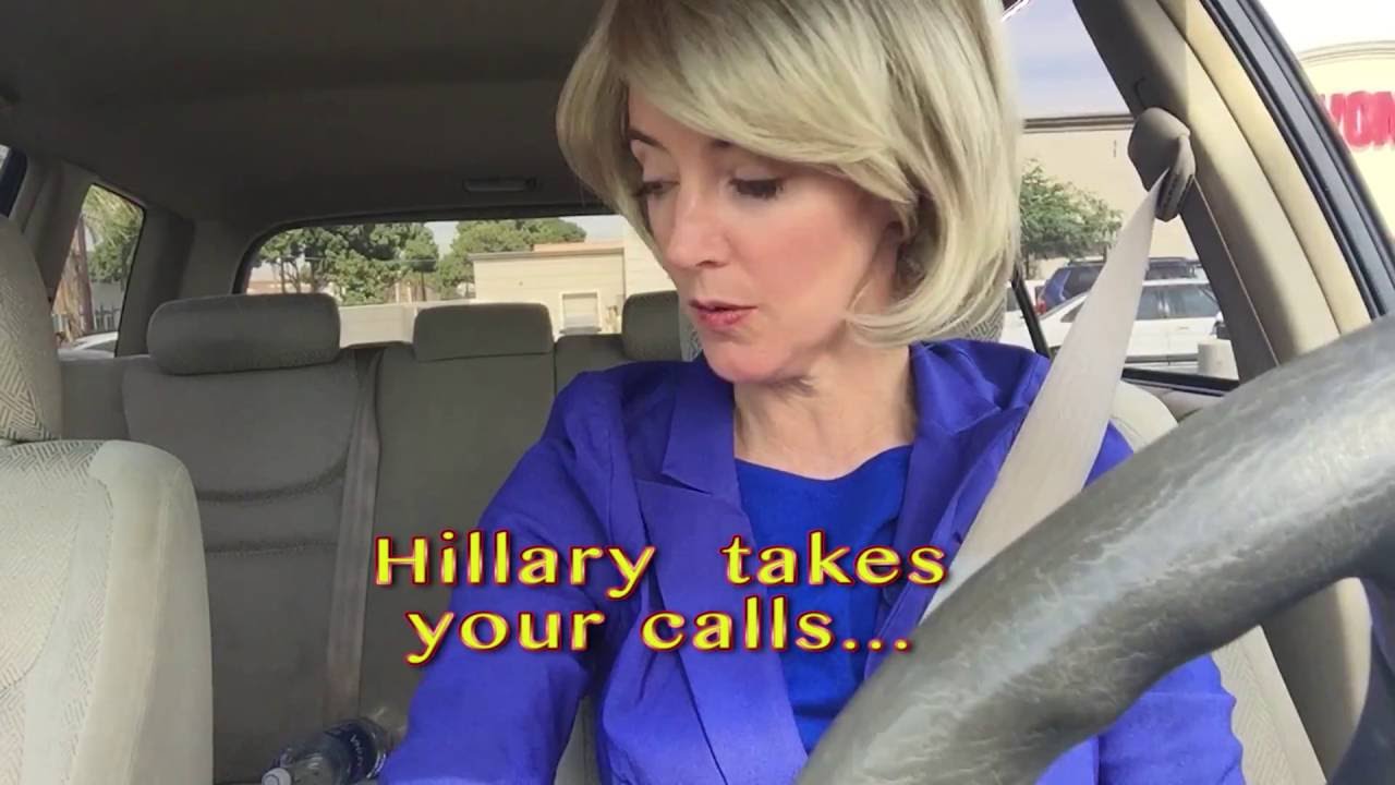 Car Chat with Hillary Clinton! - YouTube