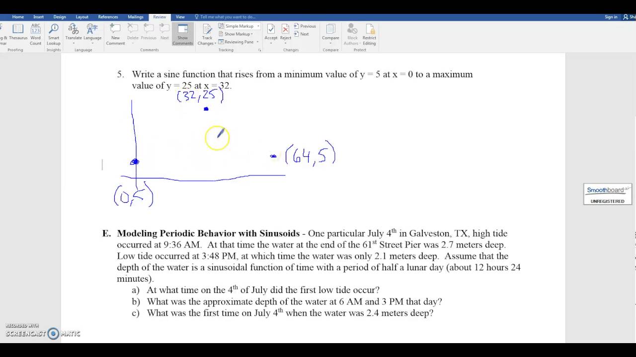 Precalculus 4-4C - YouTube