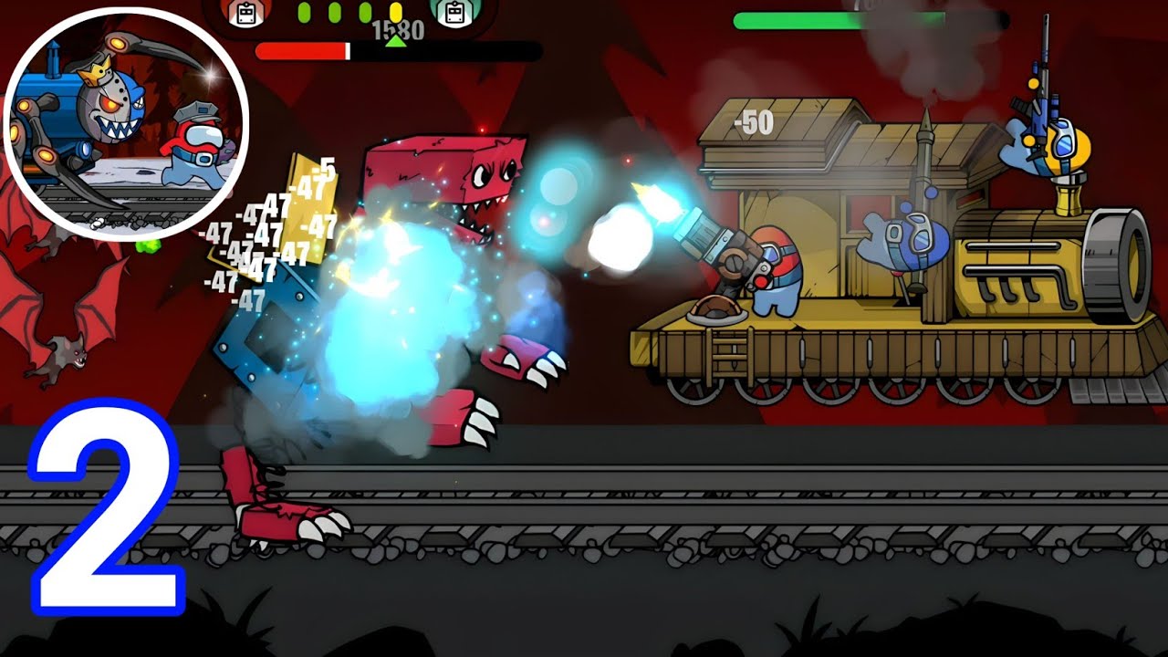 Monster Survivor : Shoot And Run - Gameplay Part 2 Dungeon 5 - 7 Defeat Zilla Ghost - YouTube