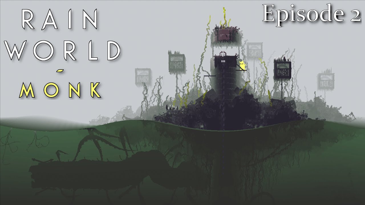 Looks to the Moon & Shaded Citadel | Rain World - Monk Playthrough ...