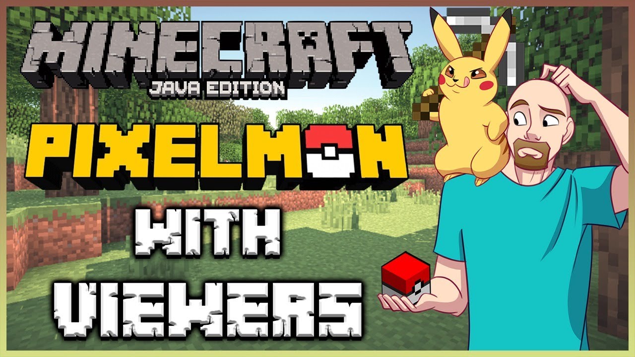 Minecraft - PocketPixels Pixelmon with Viewers - LIVE! - YouTube