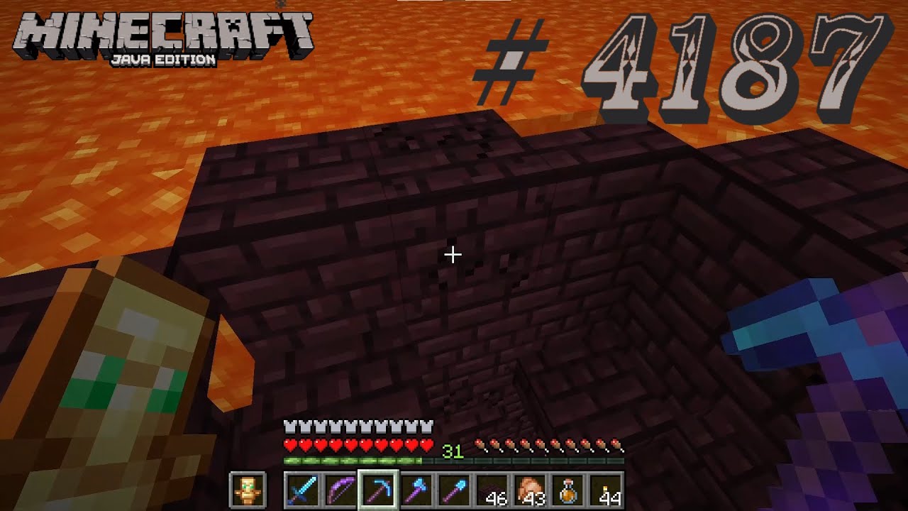 Let's Play Minecraft # 4187 [DE] [1080p60]: Schreiter-Routen im Nether ...