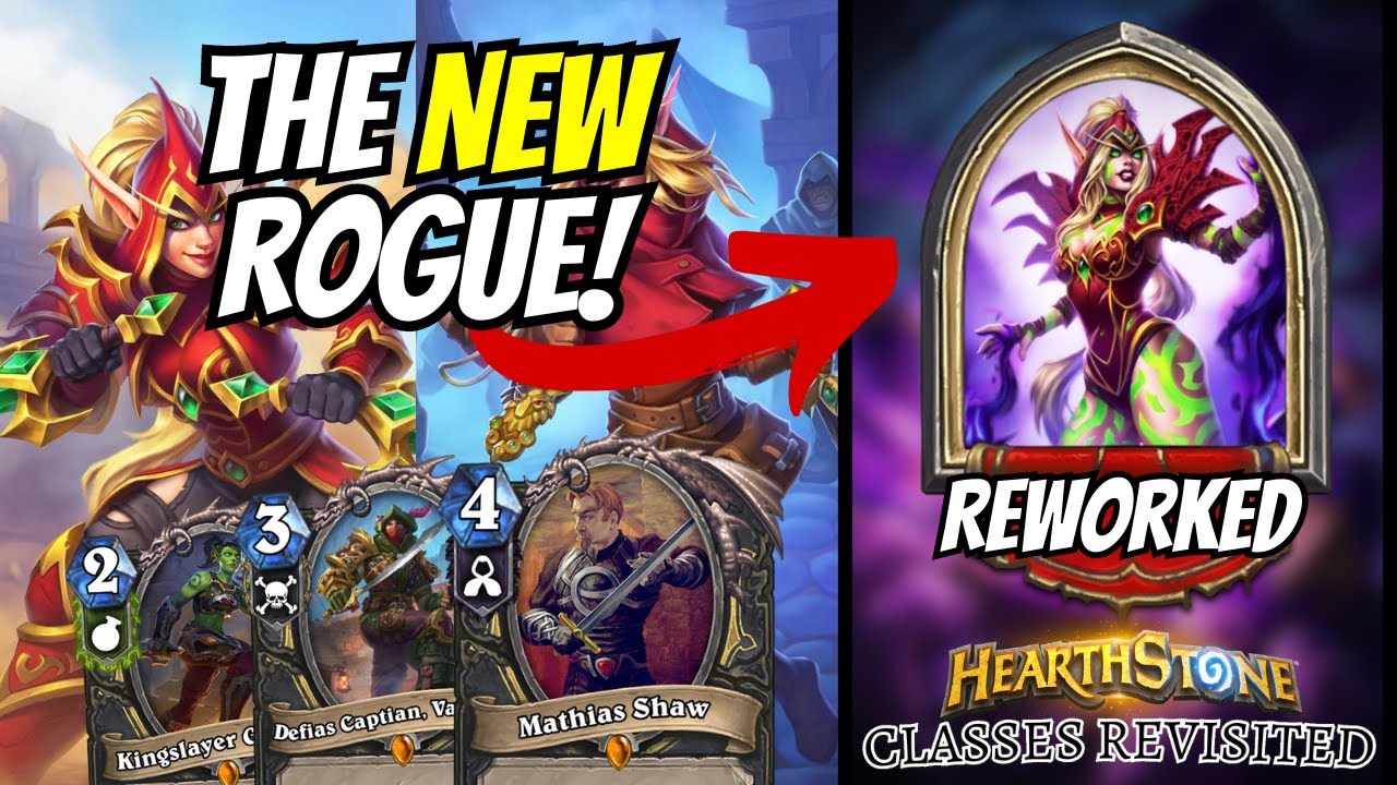 Overhauling Hearthstone's Rogue Class - YouTube