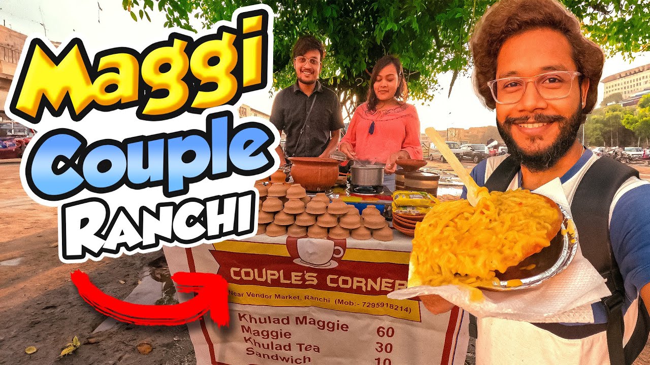 Famous Maggi Couple of Ranchi Selling Kulhad Maggi & Chai for Rs.60 ...