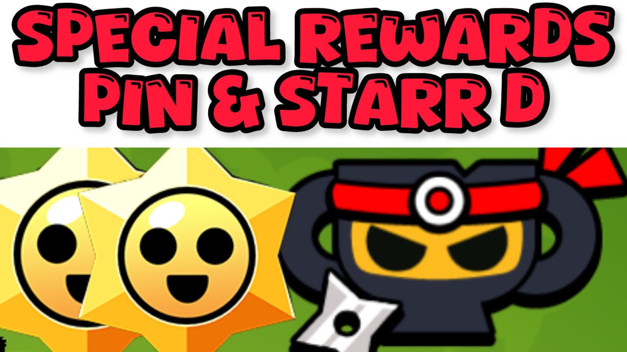 Special Rewards Pin & 10 Starr Drops! - Brawl Stars - YouTube