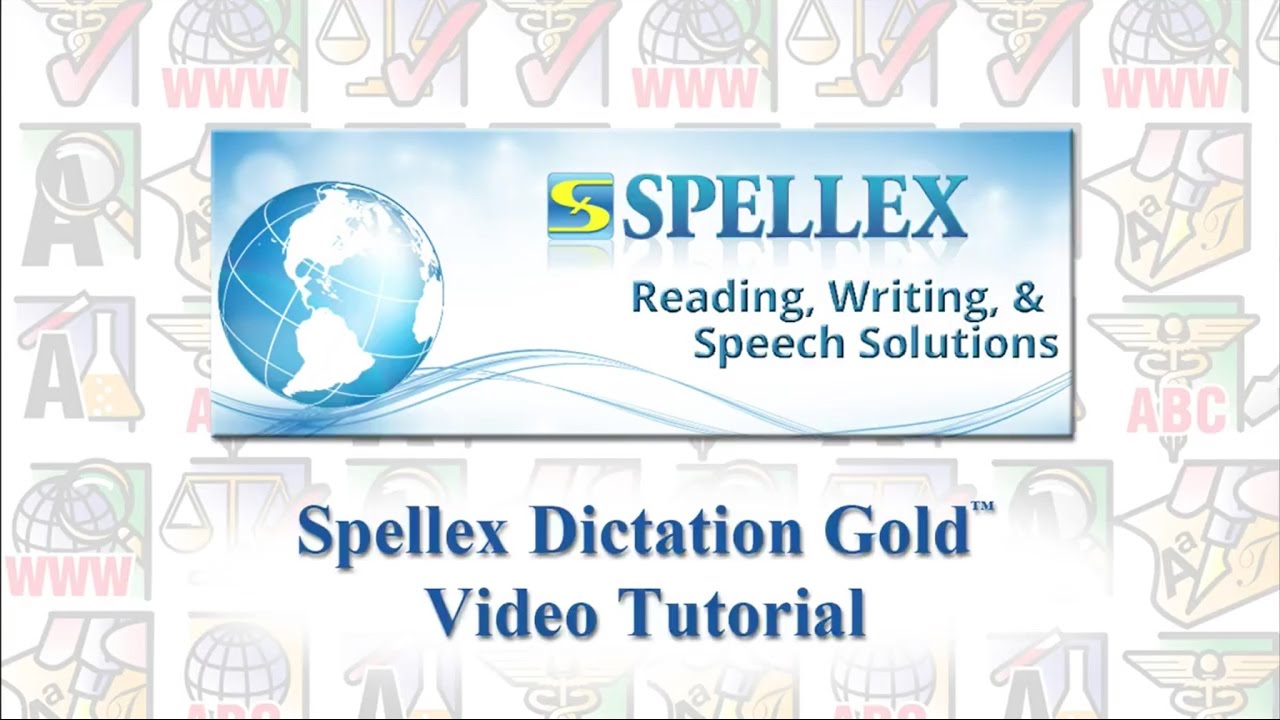 Spellex Dictation Gold - YouTube