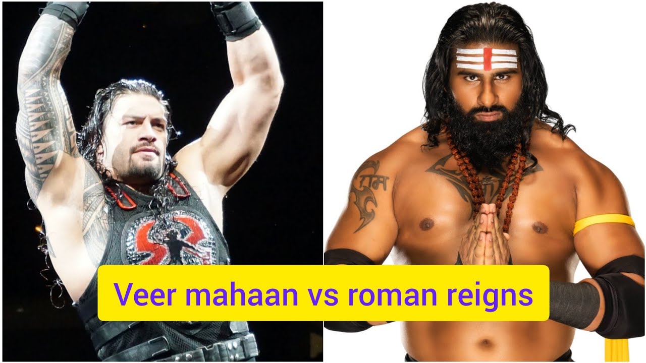 rinku singh rajput wwe match vs roman reigns - YouTube