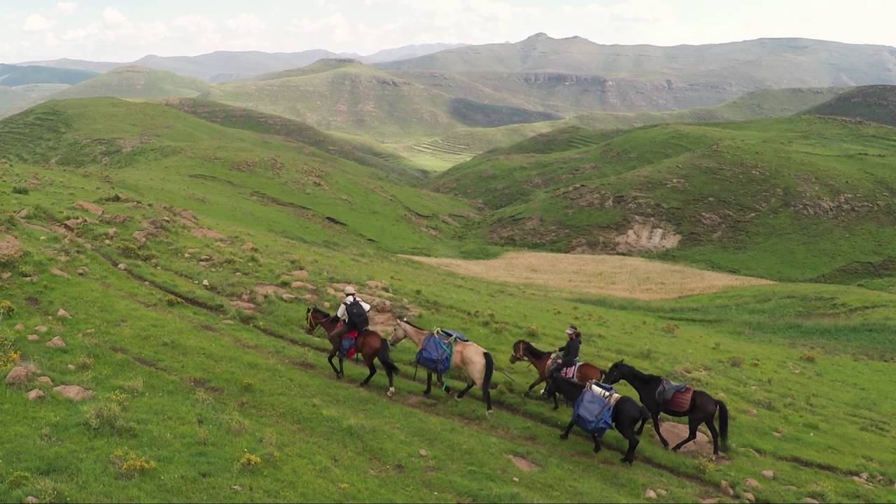 Lesotho Pony Trek 2016 - YouTube