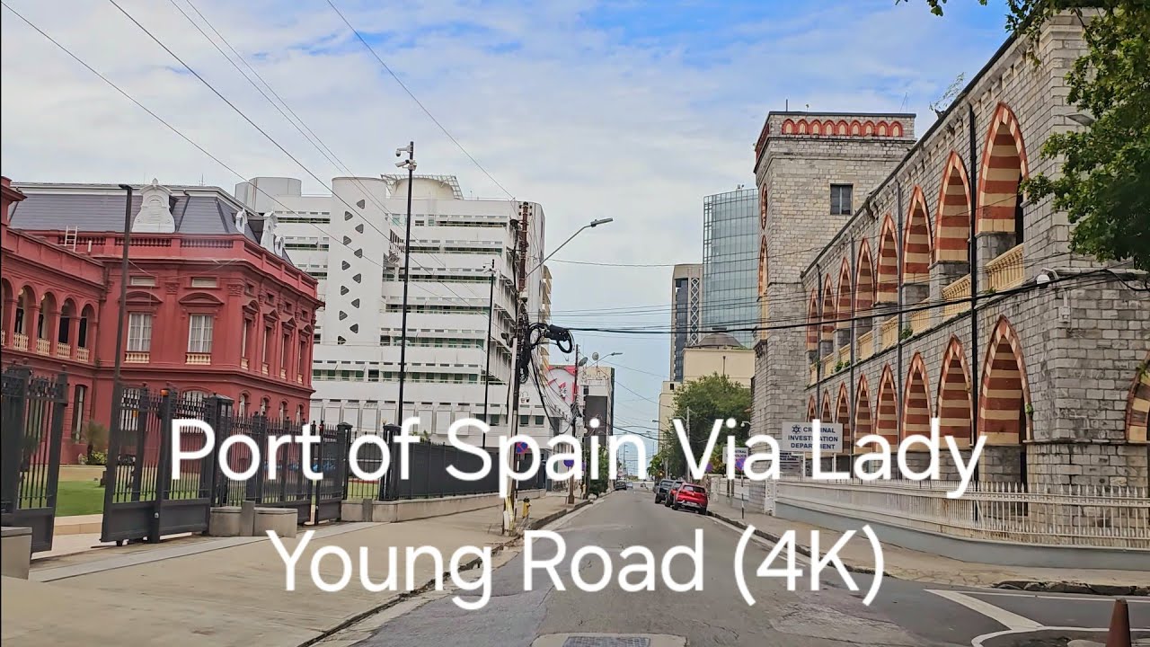 Driving in Trinidad & Tobago - Port of Spain Via Lady Young Road ...