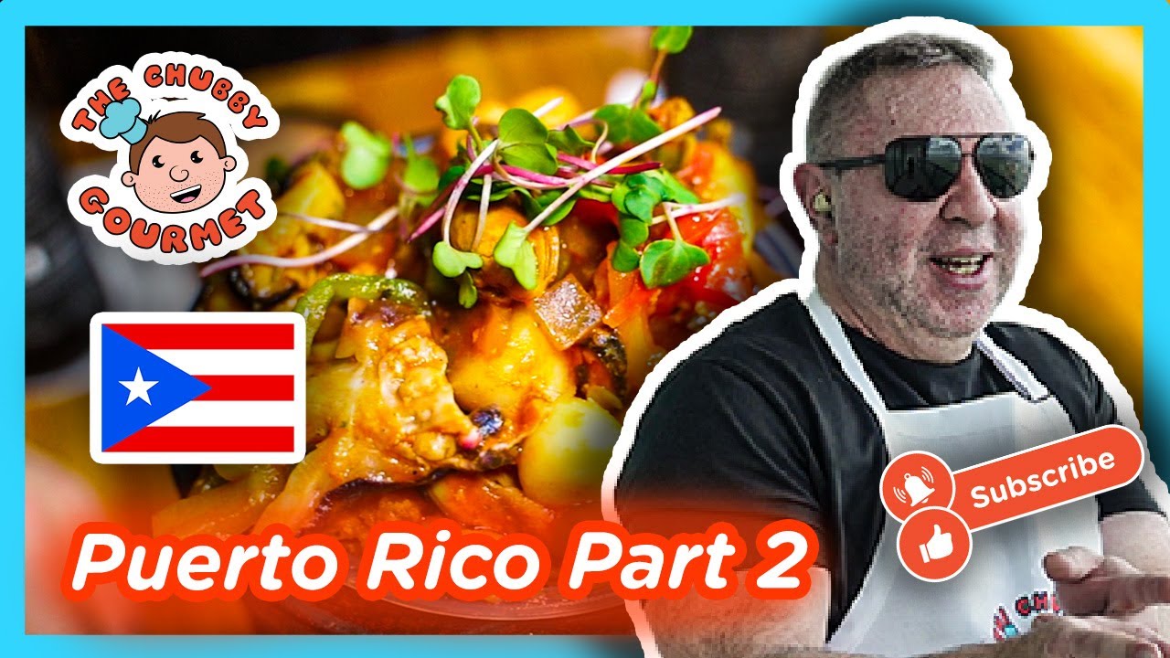 Blood Sausage And Mofongo In Puerto Rico! | The Chubby Gourmet - YouTube