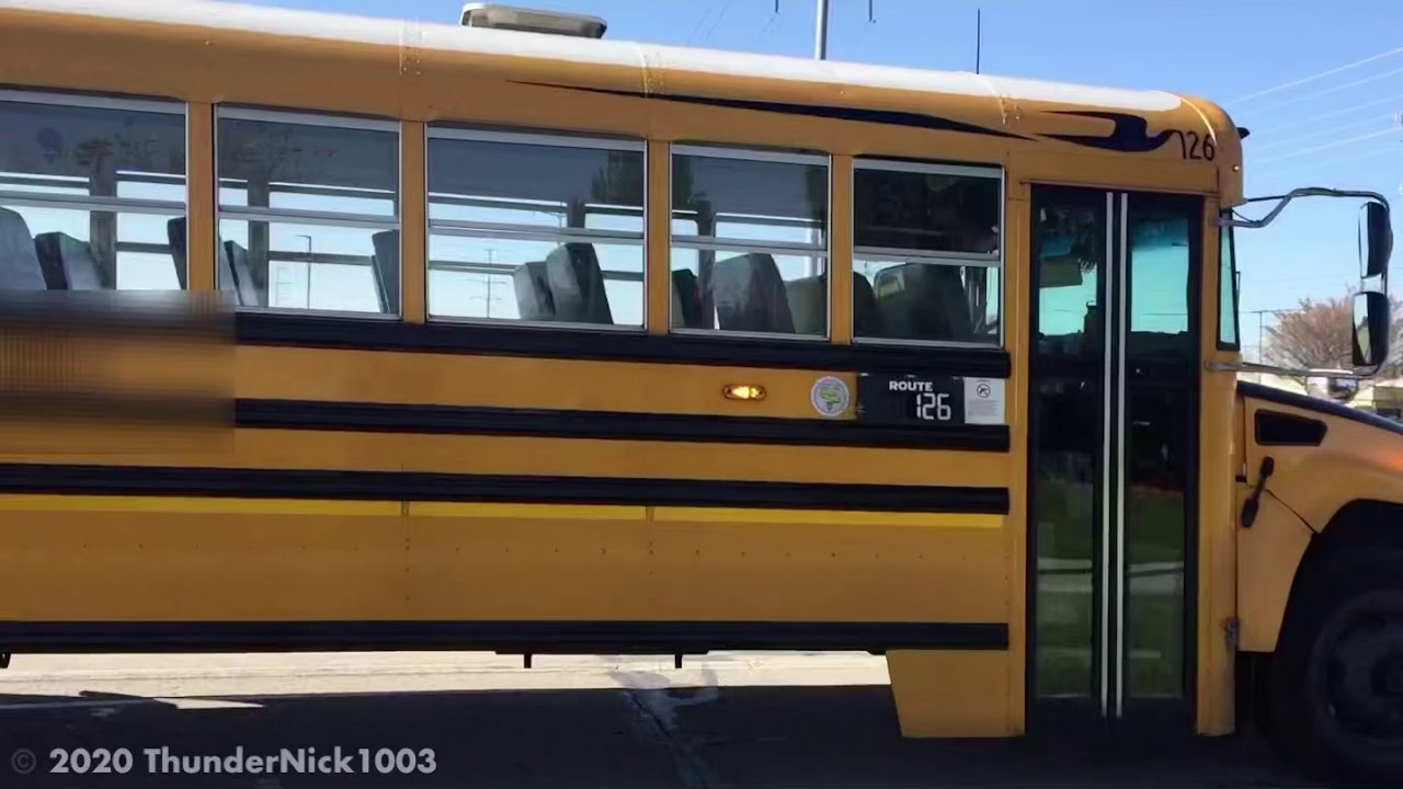 Blue Bird Vision Propane Drive By #4 - YouTube