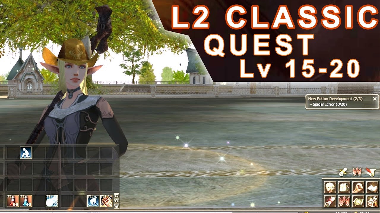 L2 Classic Skelth - New Potion Development (Quest de Mana Potion Part 1 ...