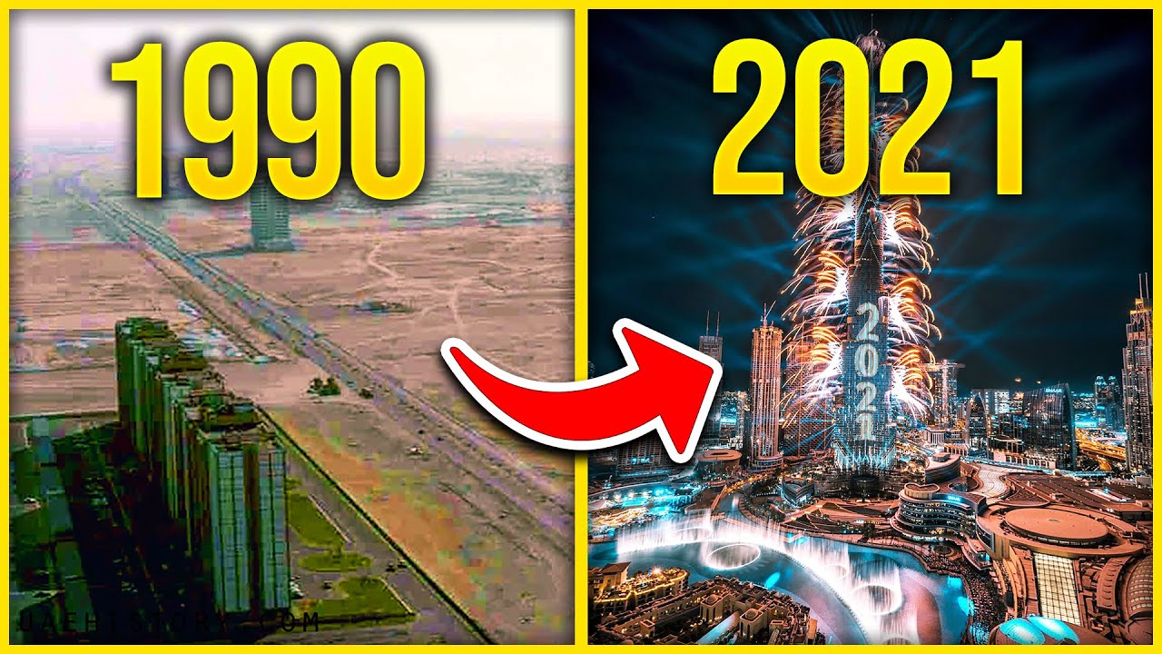 How Dubai Has Changed Over Time: From A Fishing Village In The Desert ...