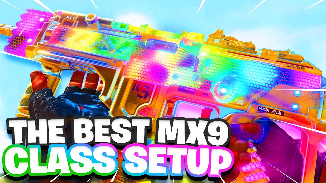 This Is The Best Smg In Bo4!..(Best MX9 Class Setup)-Call Of Duty Black ...