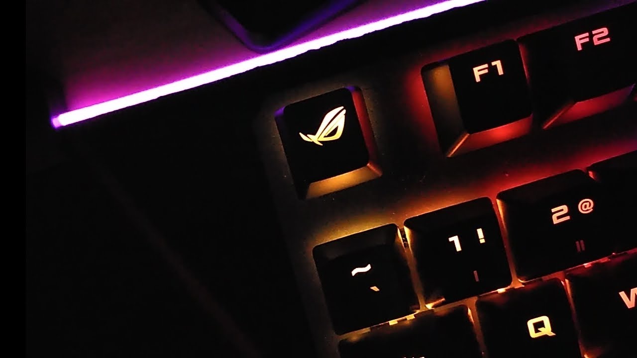 Unboxing the ASUS TUF GAMING K3 Mechanical keyboard - YouTube
